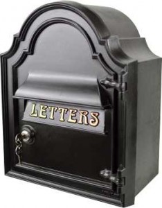 Cast Iron Wall Mounted Post Box - Cast Iron Postboxes