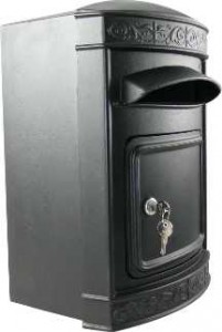 Wall Mounted Post Box - Cast Iron Postboxes